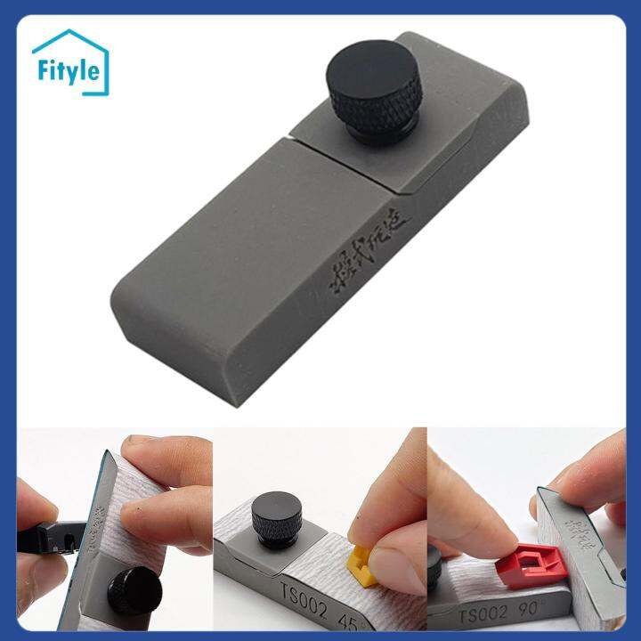 Fityle Sandpapers Holder for Narrow Space Polishing Handheld Sand Paper ...