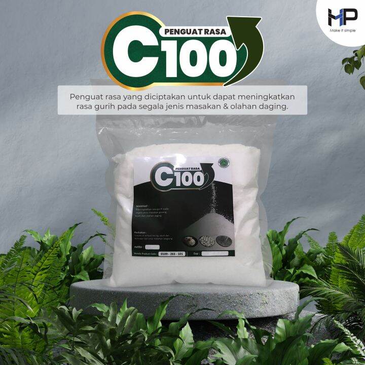 Penguat Rasa C100 - Penyedap masakan | Penambah rasa | Lebih sedap ...