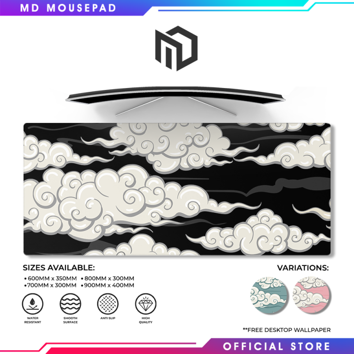 MD Mousepad | Nimbus | Extended Mousepad | Large Gaming Mousepad | Long ...
