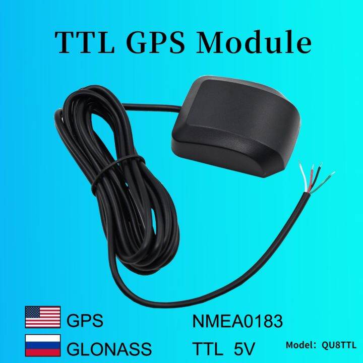 Dual Mode 5V TTL GPS GLONASS Module Antenna Receiver DIY UAV Drone UGV ...