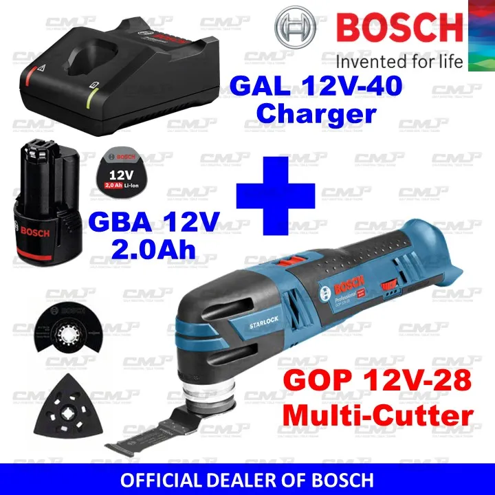 Bosch GOP 12V-28 Cordless Multi-Cutter | Bosch 12V System | Power Tool ...