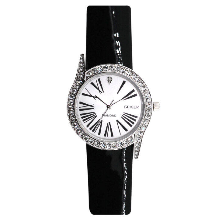 Geiger Watch / GE1128WT / White Black | Lazada Indonesia