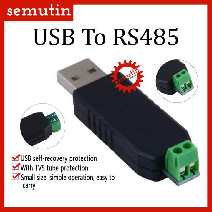 USB To RS485 / CH340 RS-485 Converter Adapter / Arduino Support For Windows Linux Mac 485 WIN7 ...
