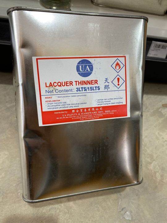 MAJU Lacquer thinner 2KG,325ml / THINNER CECAIR 2KG,325ml / THINNER ...