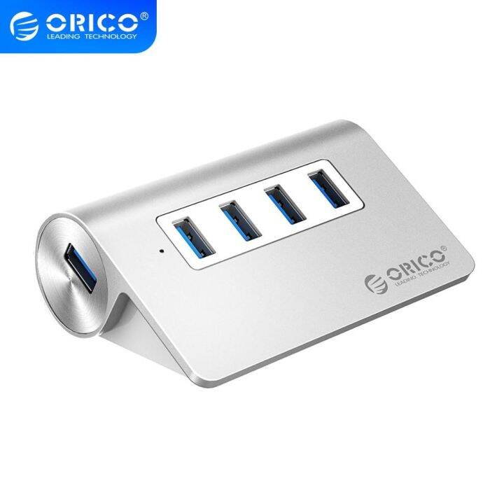 ORICO Aluminum USB Hub 4 ports USB 3.0 HUB High Speed Mini Splitter Portable Hub for Laptop PC ...