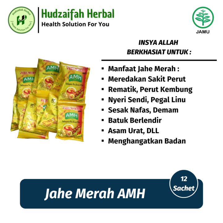 Jahe Merah AMH LAINNYA Jahe merah amh sachet | Jahe merah bubuk | Jahe ...