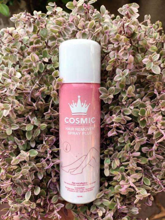 COSMIC Hair Remover Spray Plus มูสกำจัดขน คอสมิค 🌿 มูสโฟมกำจัดขน จุด ...