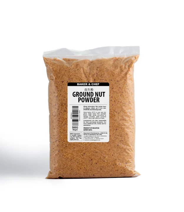 HOI Baker&Chef Ground Nut Powder 500G |Serbuk Kacang Tanah | 花生粉 ...