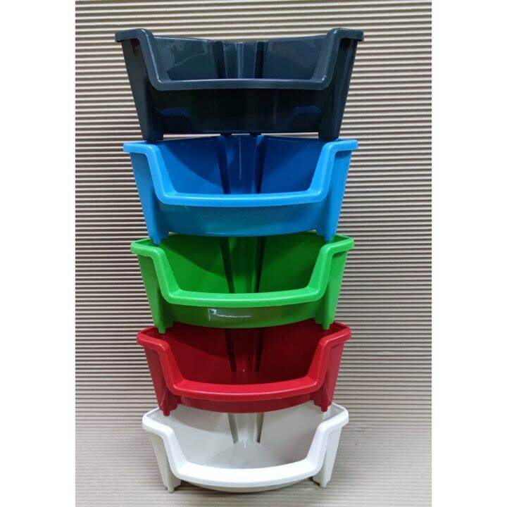 Plastic #362 Stackable Bin Boxes Storage Organizer Supplies Tools ...