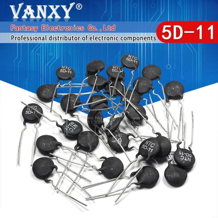 10pcs Thermistor Resistor NTC 5D 11 Thermal Resistor | Lazada.co.th