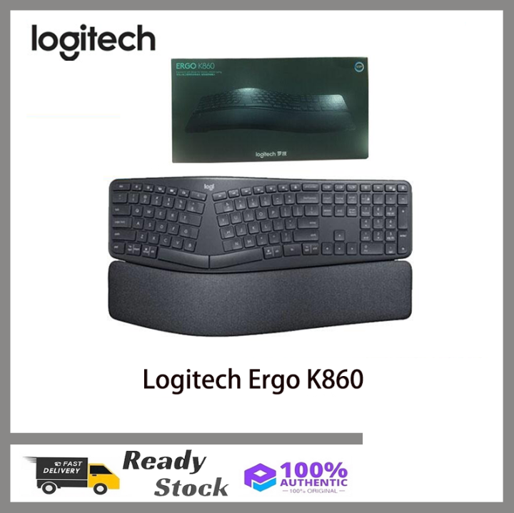 Logitech Ergo K860 Wireless Ergonomic Keyboard With Wrist Rest Lazada Ph