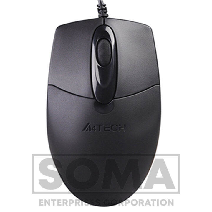 A4tech Mouse OP720 OP-720 Black Mouse Wired USB Black Original with 1 ...