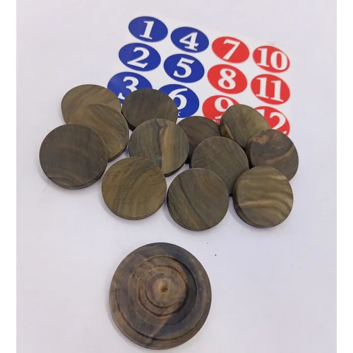 Factory direct sales 1 SET POOL CHIPS PITCHA (PREMIUM) KAMAGONG WOOD ...