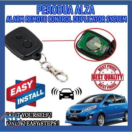 Alza 2009-2021/Myvi Alarm Remote Control Battery Chip Replacement ...