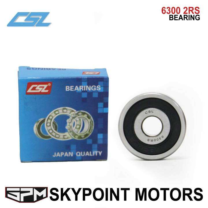 CSL BEARING 6300 2RS FOR MOTORCYCLE (9706-243) | Lazada PH
