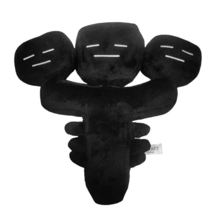 Siren Head Plush Three-Heads Game Black Plush Stuffed Toy Soft Kawaii ...