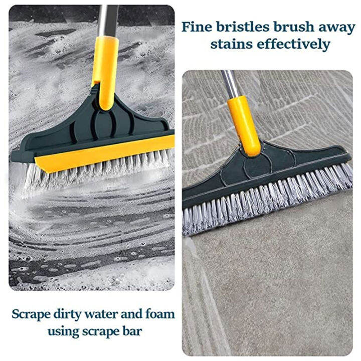 REDMOND Multifunctional Floor Wiper Brush Scrubber With Long Handle ...
