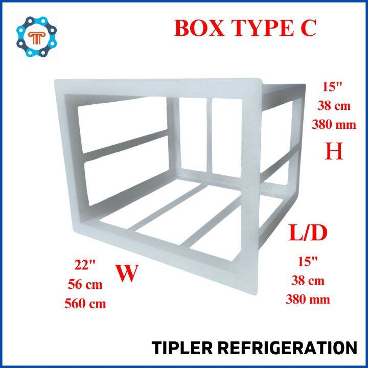 White Non-Inverter Window Type Aircon Bracket Cage Box Type C (1hp to 1 ...