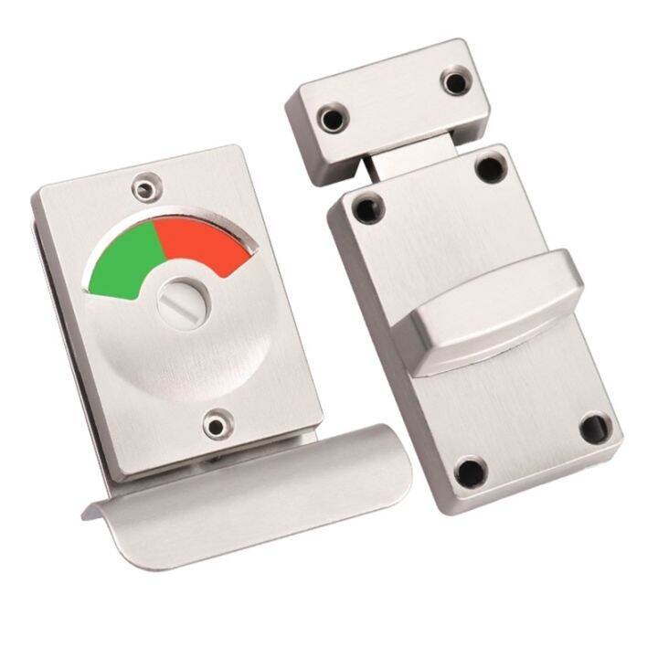 Metal Indicator Door Lock Public Toilet WC Hardware Latch For Bathroom ...