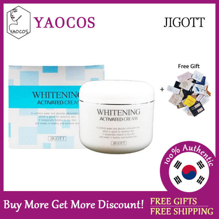 [JIGOTT] Whitening Activated Cream 100g | Lazada.co.th