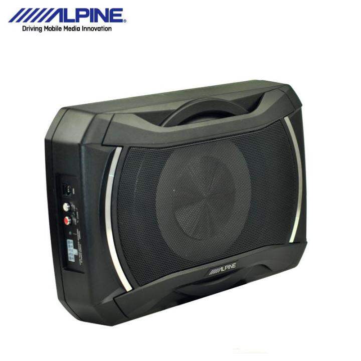 ALPINE (SWE-1080) - 10" Car Active Subwoofer , Car Audio Conversion ...
