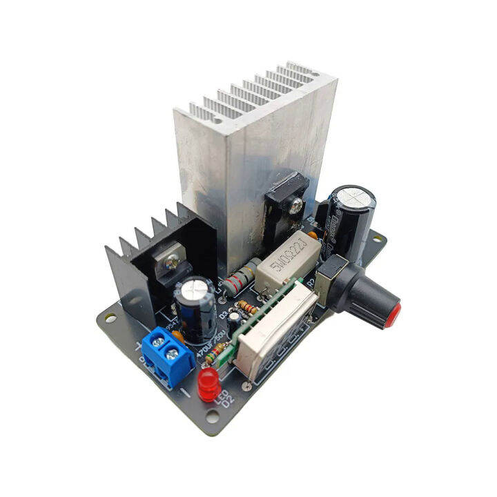 LM317 Power Supply Adjustable Voltage Regulation Module Digital Display ...