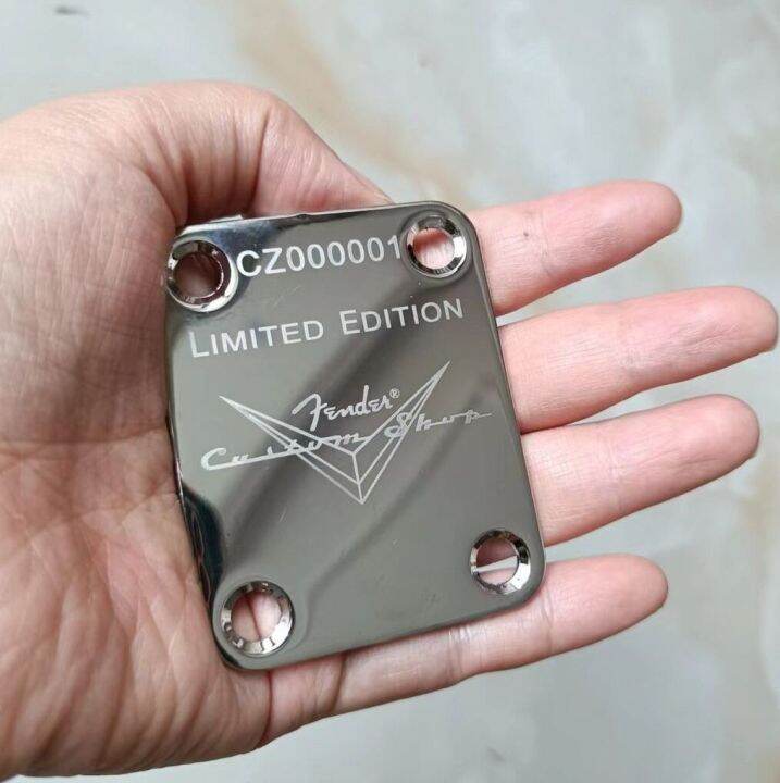 Limited Edition Custom Shop Guitar Neck Plate For Fender Stratocaster ...