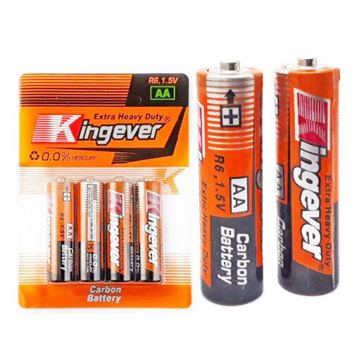 Kingever Extra Heavy Duty AA Carbon Battery | Lazada PH