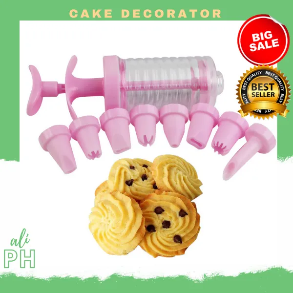 Icing Dispenser Cookie Press Cake Decorator | Whipped Cream Dispenser ...