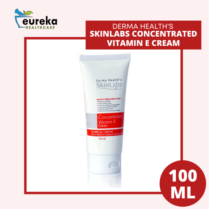 DERMA HEALTH'S SKINLABS CONCENTRATED VITAMIN E CREAM 100ML | Lazada