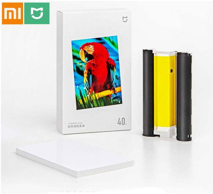 Xiaomi Mijia 6 inch/ 3 Inch Photo Paper Ink Ribbon 40 Sheets | Lazada