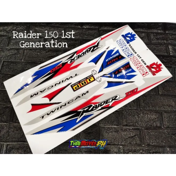 Original Decals for Raider 150 1st Gen | Lazada PH