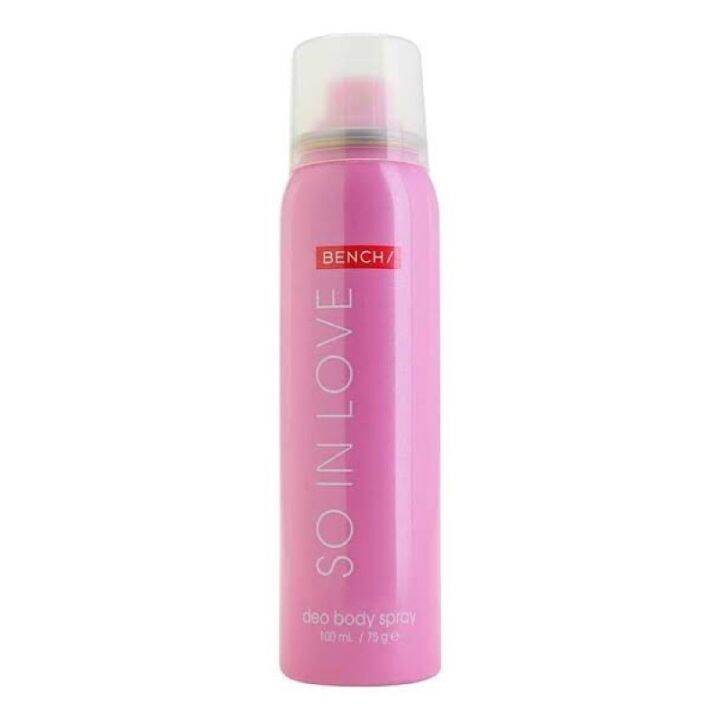 Bench/Deo Spray(So in Love Tickled Pink Bare Me Not Happy Crush ...