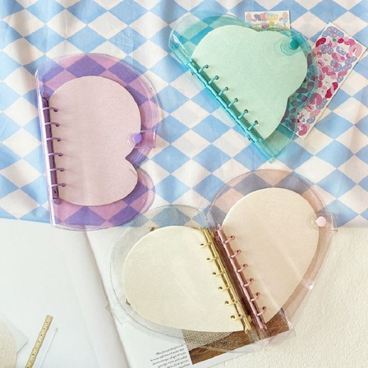 Notebook Binder Pink Binder Mini 3 Ring Binder Aesthetic Binder Mini ...