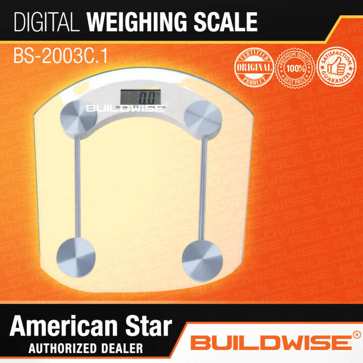 American Star Digital Weighing Scale BS-2003C「BUILDWISE®」 | Lazada PH