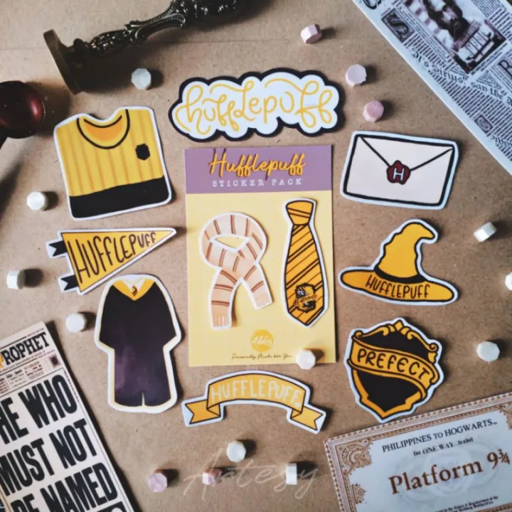 HUFFLEPUFF | HOGWARTS HOUSE STICKER PACK/LAPTOP STICKERS | Lazada PH