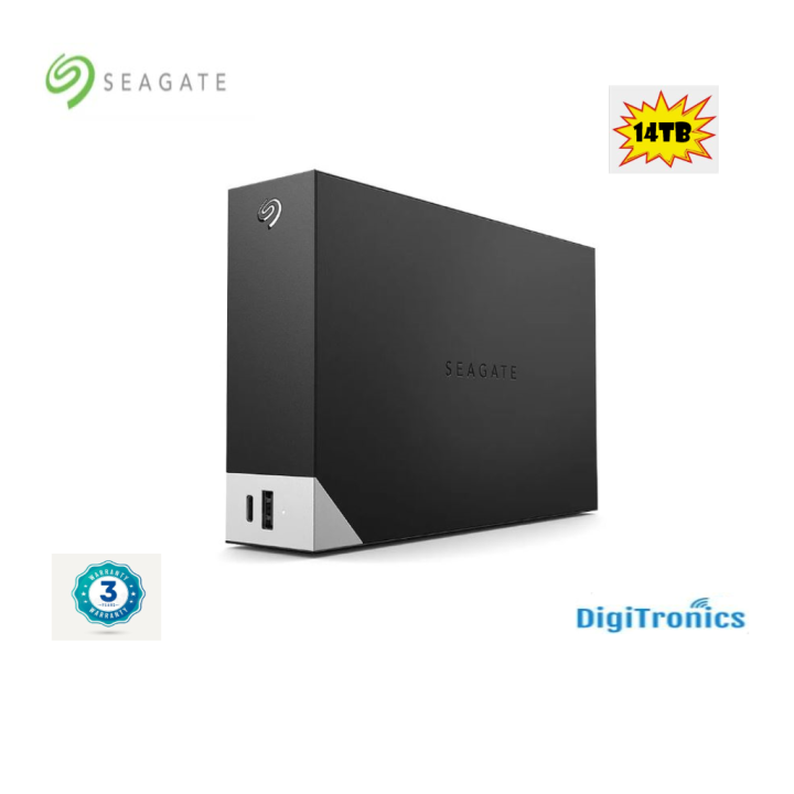 Seagate One Touch Hub 14TB External Hard Drive Desktop USB-C and USB 3. ...