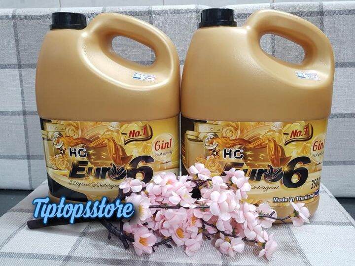 NƯỚC GIẶT XẢ HC EURO GOLD 6IN1 THÁI LAN (can 3500ml) | Lazada.vn