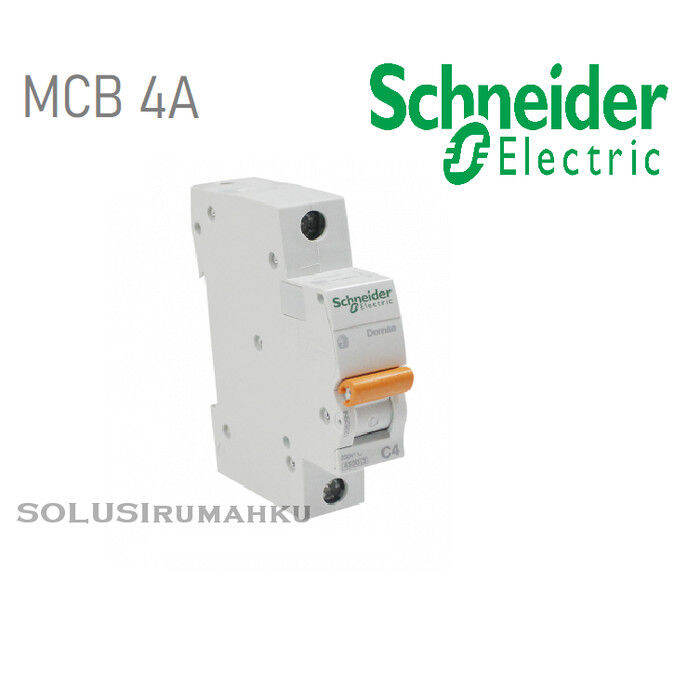 MCB SCHNEIDER 4A SNI SIKRING 4 AMPERE 900 WATT MERLIN GERIN | Lazada Indonesia