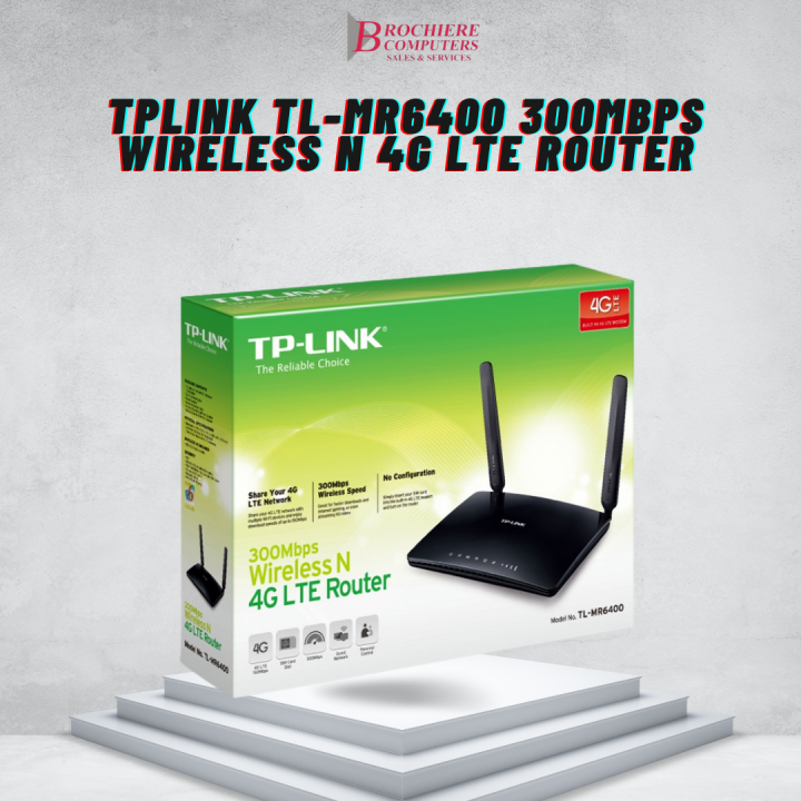 TPLINK TL-MR6400 300MBPS WIRELESS N 4G LTE ROUTER | Lazada PH