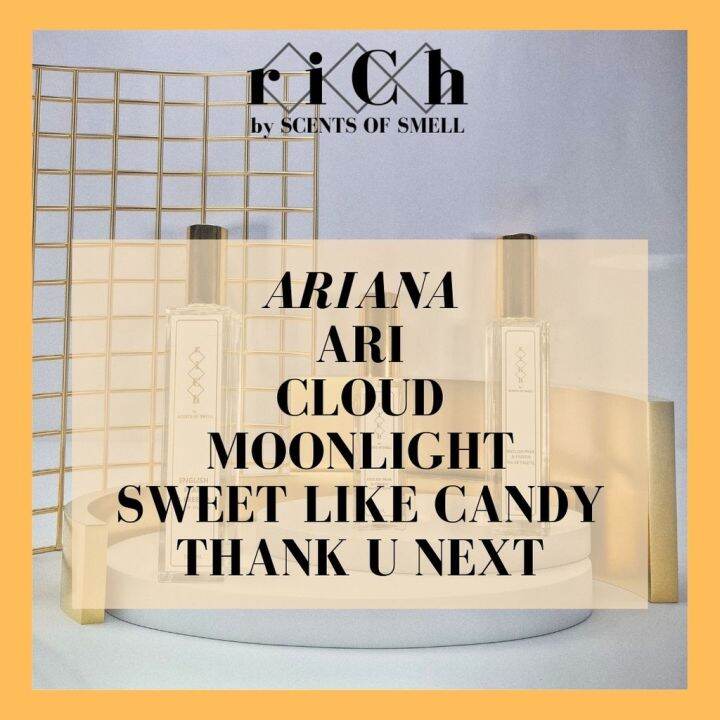 Ariana Ari, Cloud, Moonlight, Sweet Like Candy, Thank U Next EDT ...
