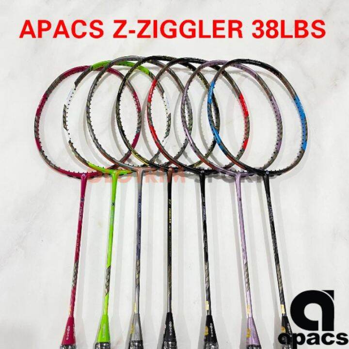 Apacs Z Ziggler 38lbs Z-Ziggler Badminton Racket Original | Lazada PH
