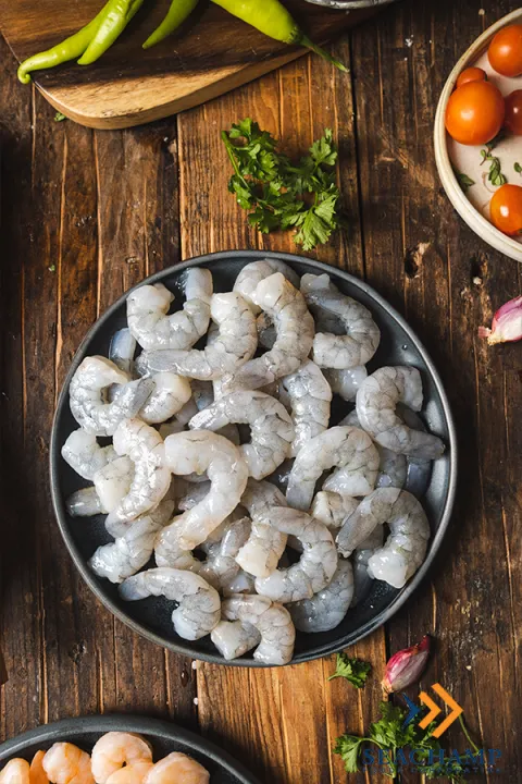 Seachamp Frozen Peeled Shrimp Small 1kg | Lazada PH