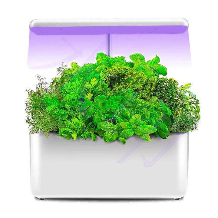 Adore Pro Hydroponic Starter Kit - 7-Pods LED Grow Lights for Indoor ...