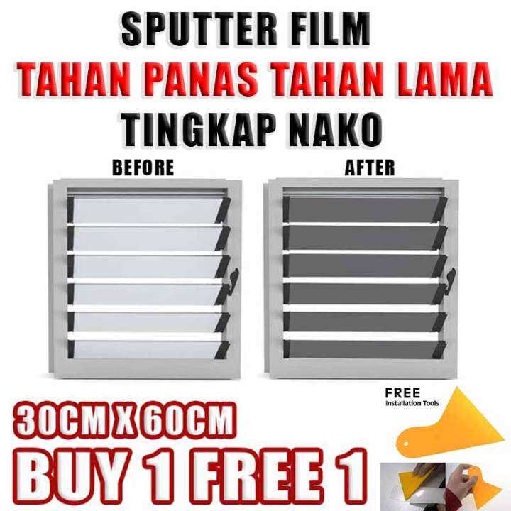 FREE TOOLS SPUTTER FILM UNTUK NAKO WINDOW/**BUY 1 FREE 1/ 30cm x 60cm ...