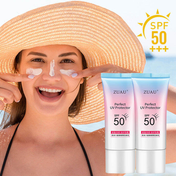 premium sunscreen whitening Sun Cream SPF 50+ Facial Body Skin ...