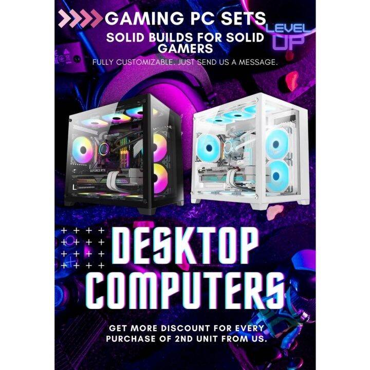 【COD】 Amd Ryzen Custom Build PC Desktop Personal Computer Package ...