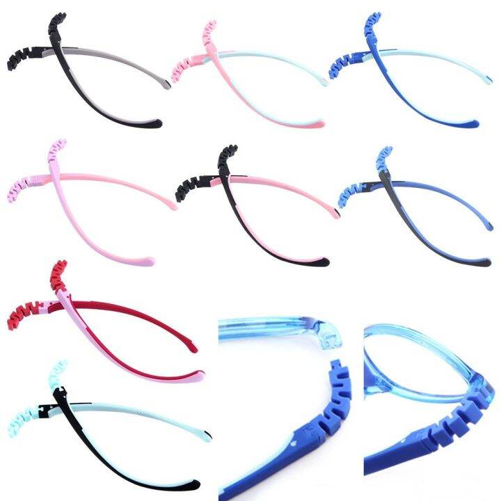 MAXG Silicone Children Snap-on Eyeglasses Glasses Arm Replacement Leg ...