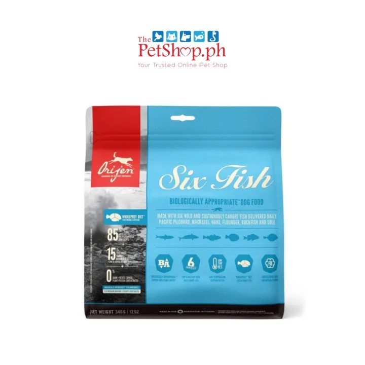 Sale∏☸ Orijen Six Fish Dog Food 340g | Lazada PH
