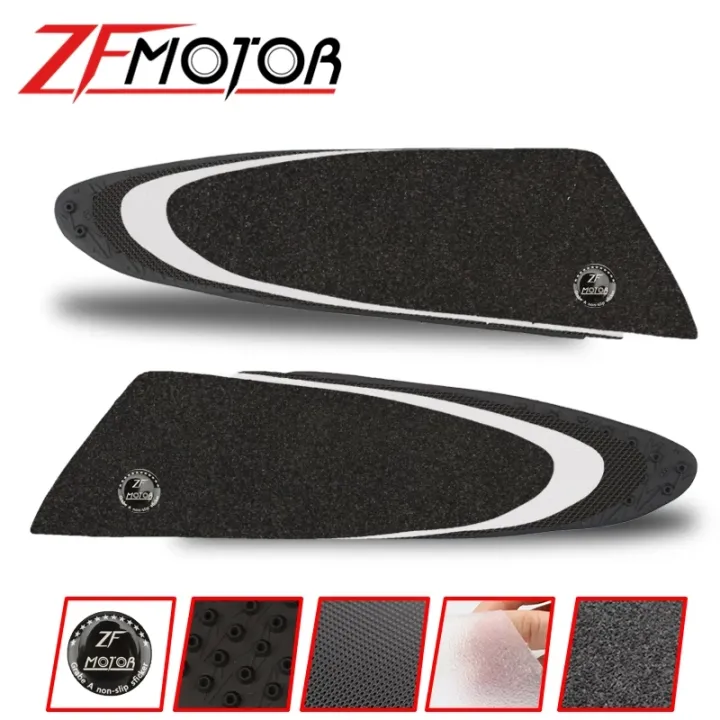 Motorcycle Tank Traction Pad Side Gas Knee Grip Protector Anti slip ...